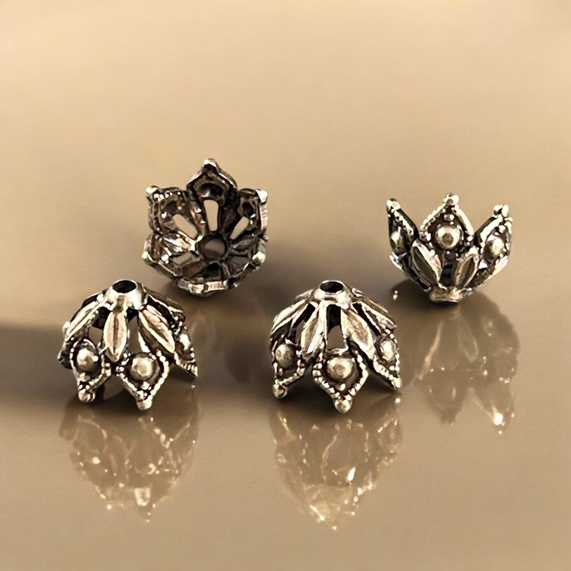 Brass / Bronze Bead Caps – The Bead Bungalow